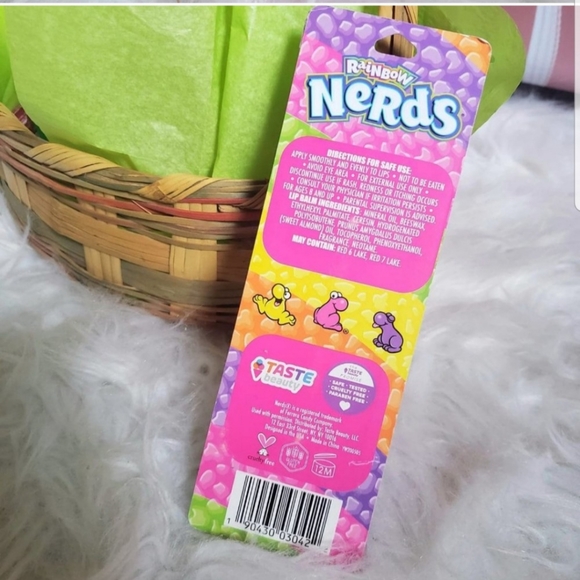 Nerds | Makeup | 325 Rainbow Stick Nerds Flavored Humongous Lip Balm ...